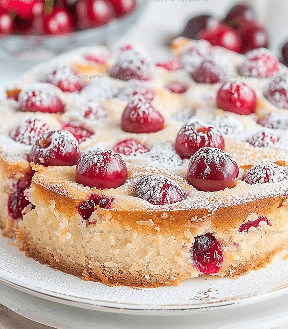 Quick & Sweet: Authentic German Cherry Cake Recipe - Online Food Blog