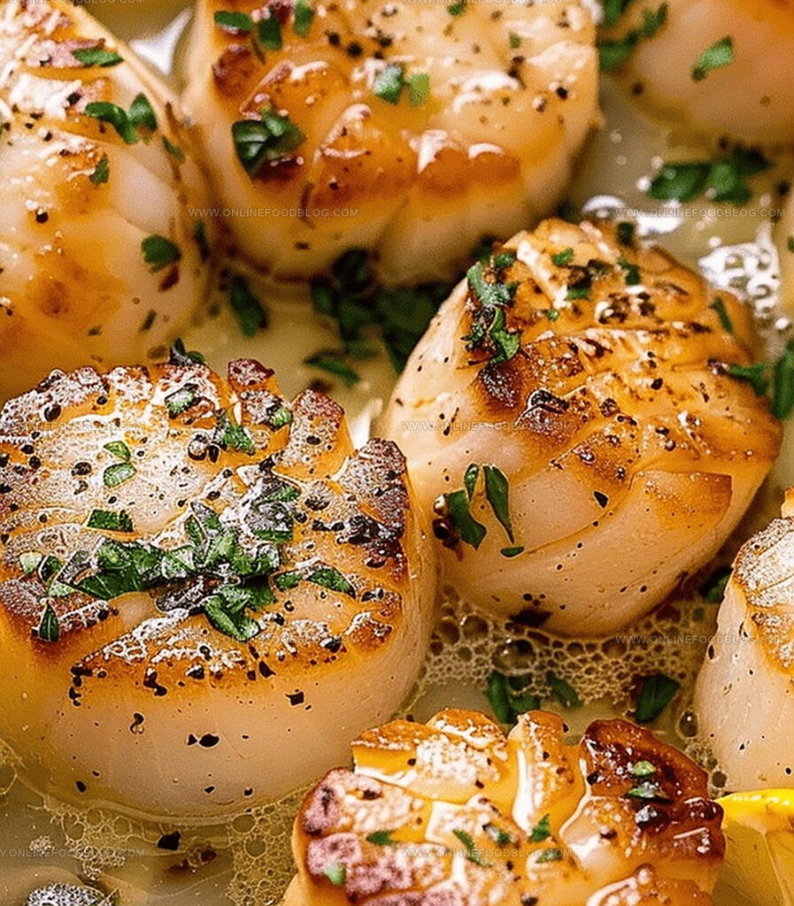 The Juiciest Buttery Garlic Seared Scallops Recipe Ever Created ...
