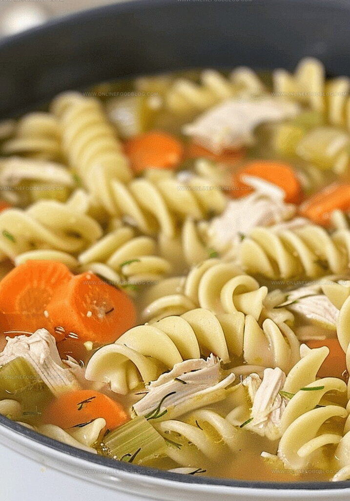 Classic Chicken Noodle Delight Recipe That Warms the Whole Family ...