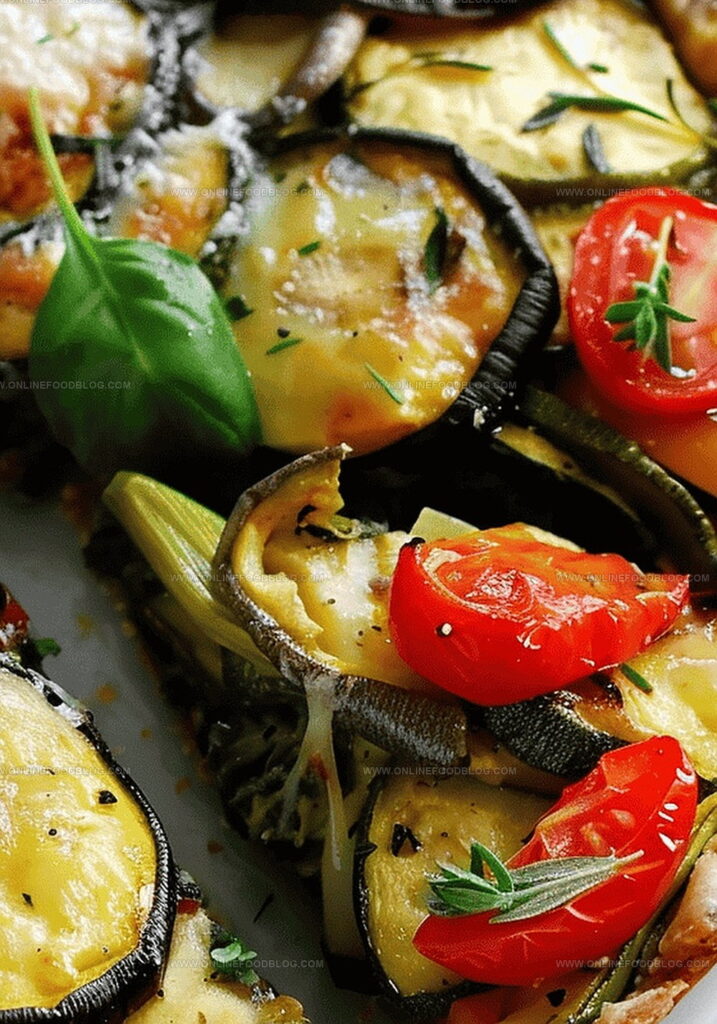 Rustic Garden Harvest Roasted Vegetable Tart Recipe - Online Food Blog