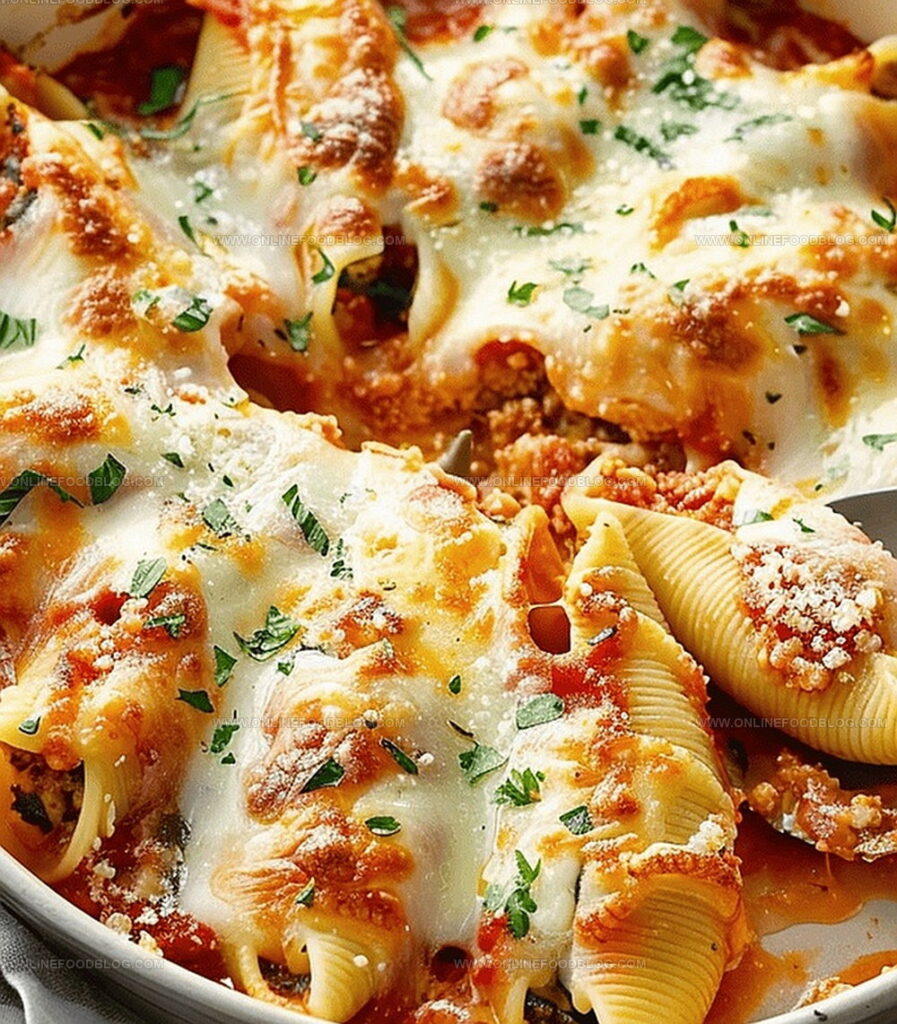 Irresistible Spinach And Cheese Stuffed Shells Recipe To Try Tonight - Online Food Blog