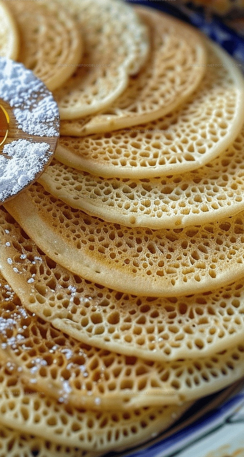 Fluffy Honeycomb Baghrir (Moroccan Pancakes) Recipe - Online Food Blog