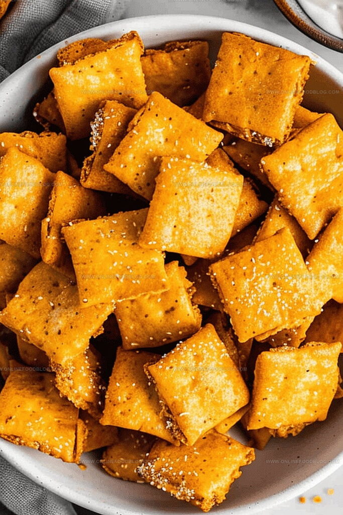 Sizzling Spicy Homemade Cheez Its Recipe: Fiery Flavor Fun - Online ...