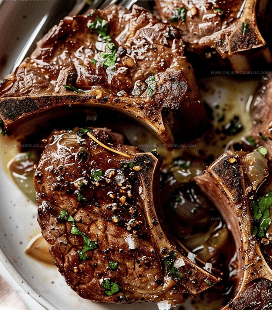Sizzling Pan Seared Lamb Chops Recipe: Simple Yet Fancy - Online Food Blog