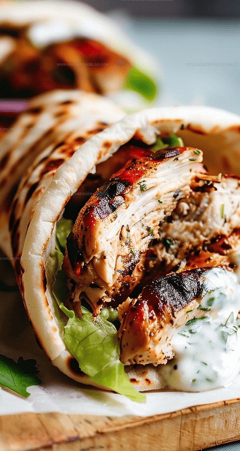 Sizzling Greek Chicken Gyros Recipe: Homemade Magic - Online Food Blog