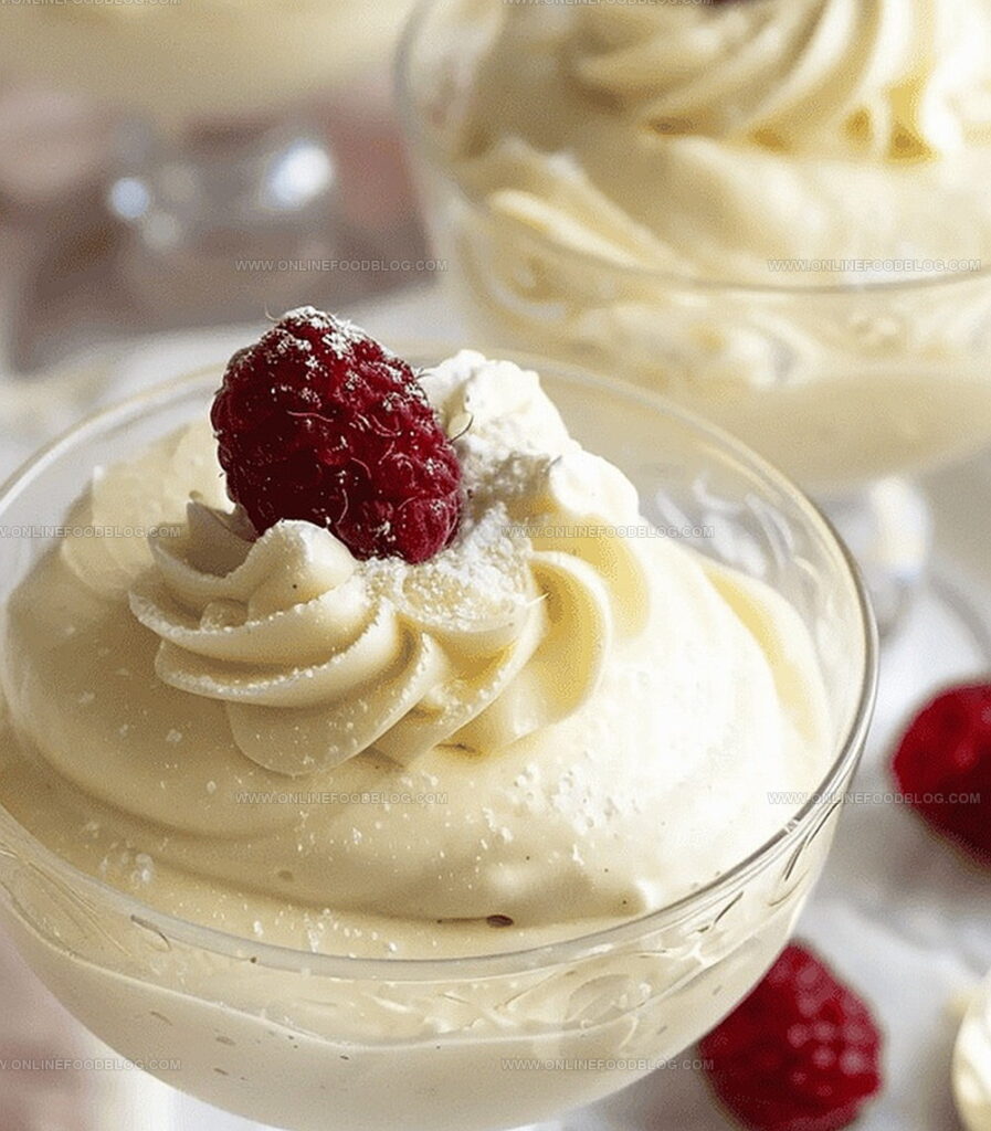 Easy Classic Vanilla Mousse Recipe: Silky Sweet Bliss in Minutes ...