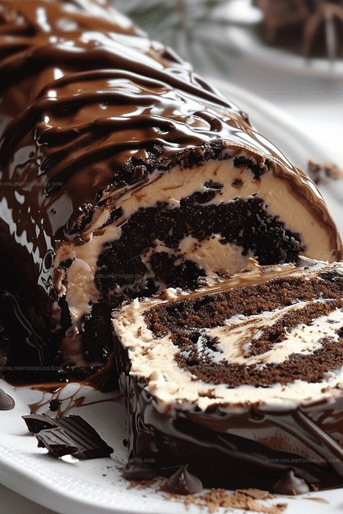 Easy & Elegant Chocolate Roulade Recipe / Sweet Swirls of Joy - Online ...