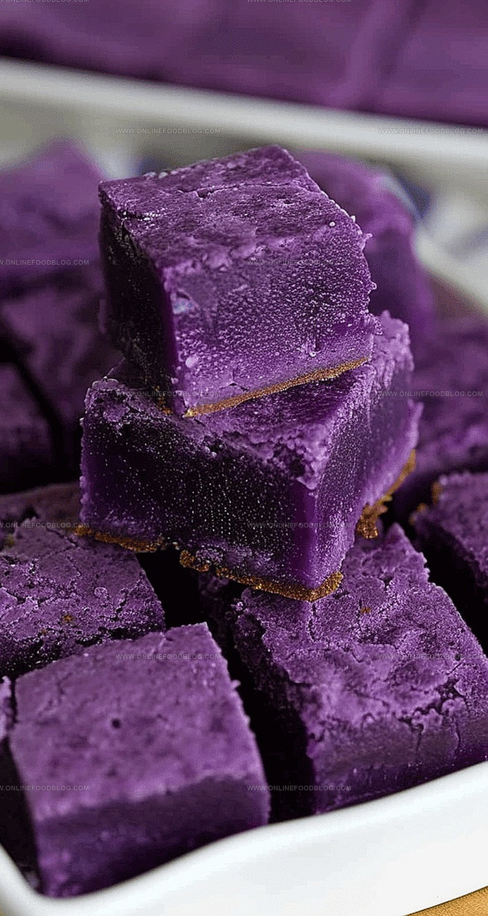 Sweet Purple Dream: Ube Mochi Bars Recipe for Beginners - Online Food Blog