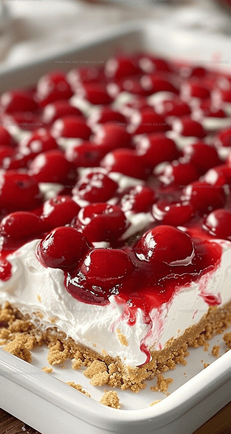 The Dreamy Cherry Cream Delight Recipe Everyone Will Love - Online Food ...