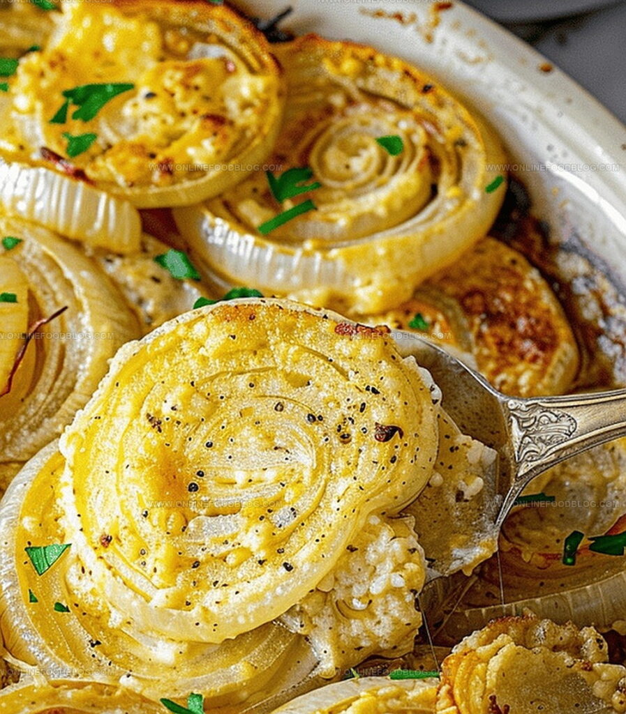 The Creamiest Roasted Parmesan Onions Recipe You'll Ever Try - Online ...