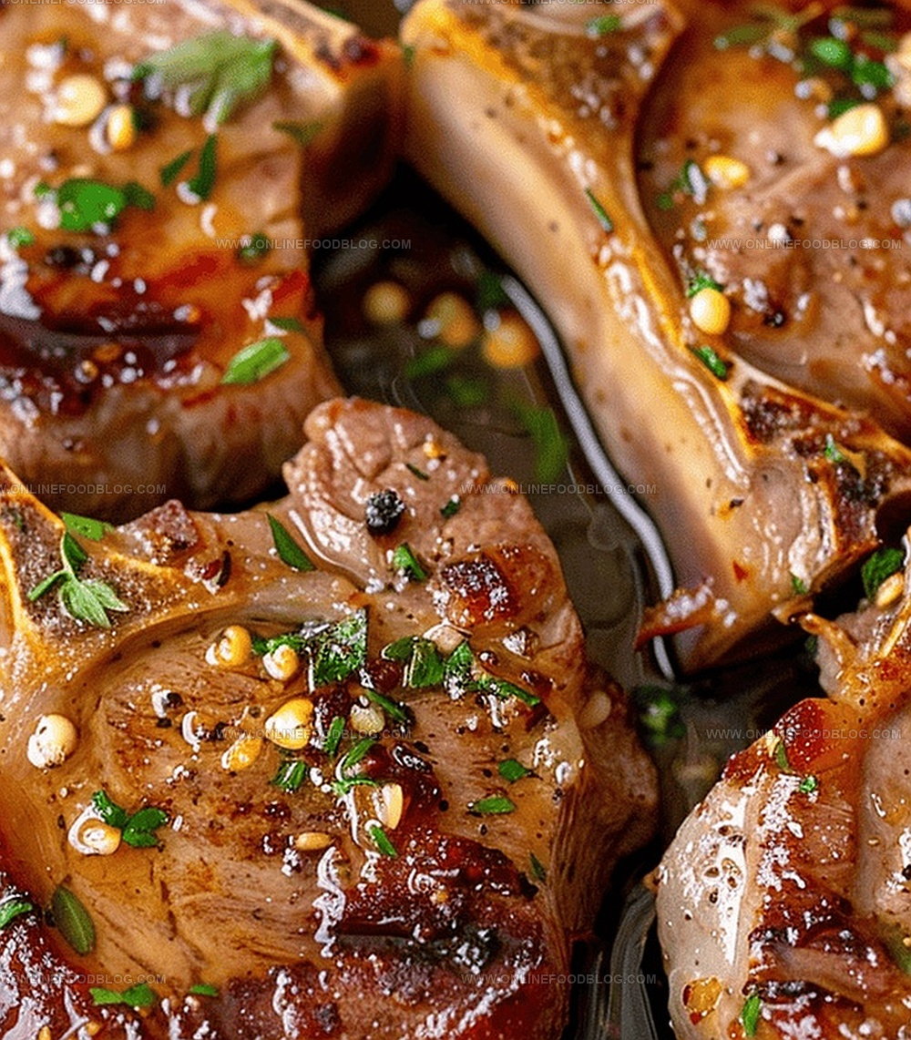 Juicy Garlic Butter Lamb Chops Recipe: Fancy Dinner Made Simple ...