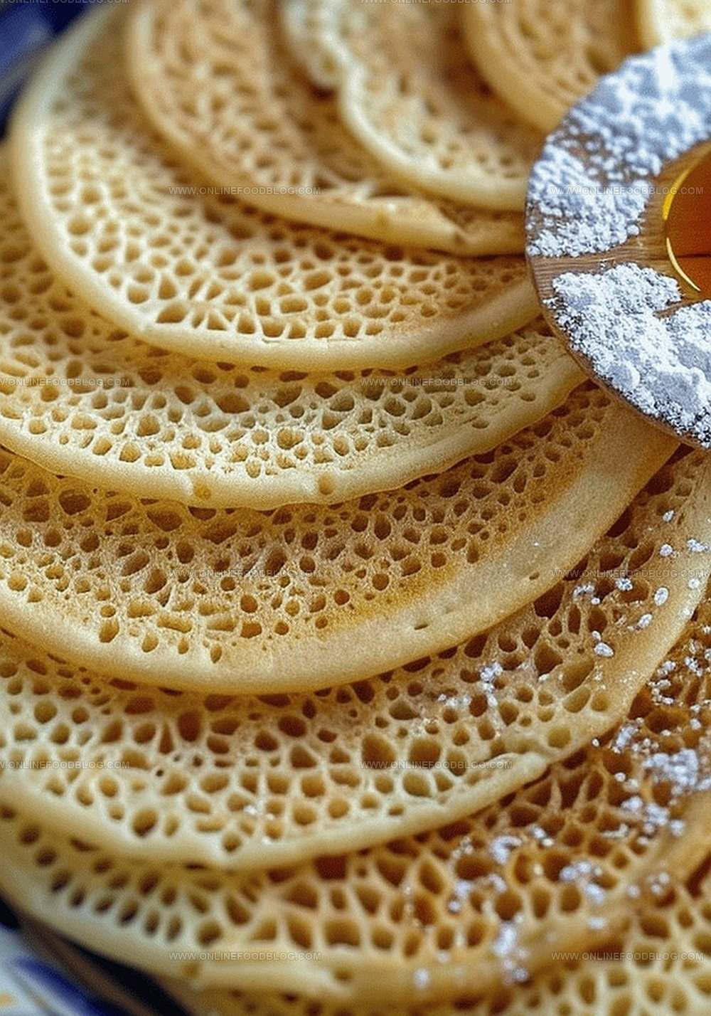 Fluffy Honeycomb Baghrir (Moroccan Pancakes) Recipe - Online Food Blog