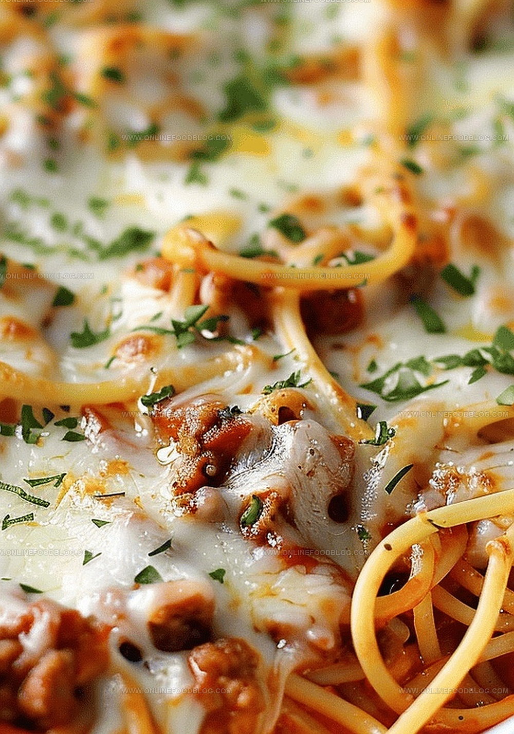 Easy Baked Cream Cheese Spaghetti Delight Recipe For Dinner Joy ...