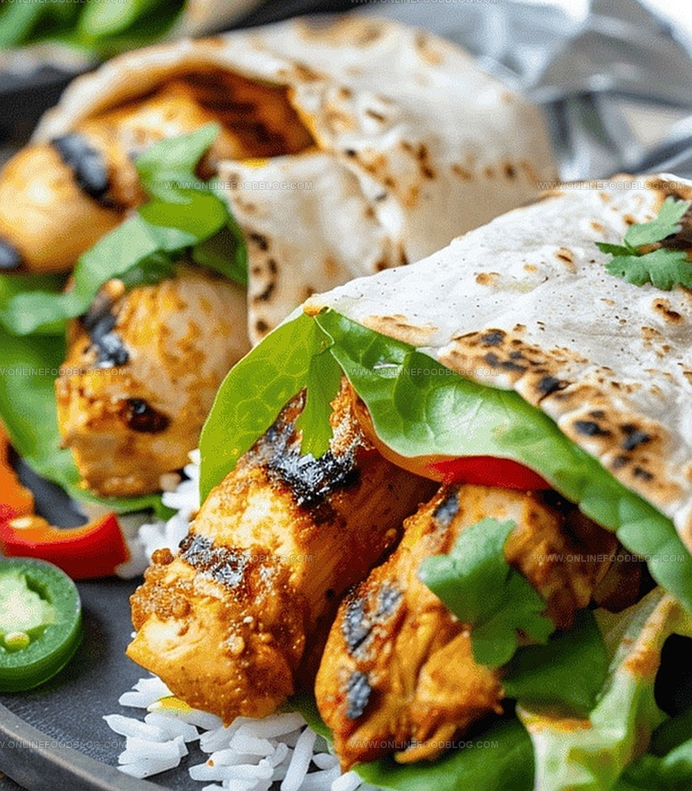 Flavorful Chicken Tikka Chapati Burritos Recipe: A Tasty Twist - Online ...