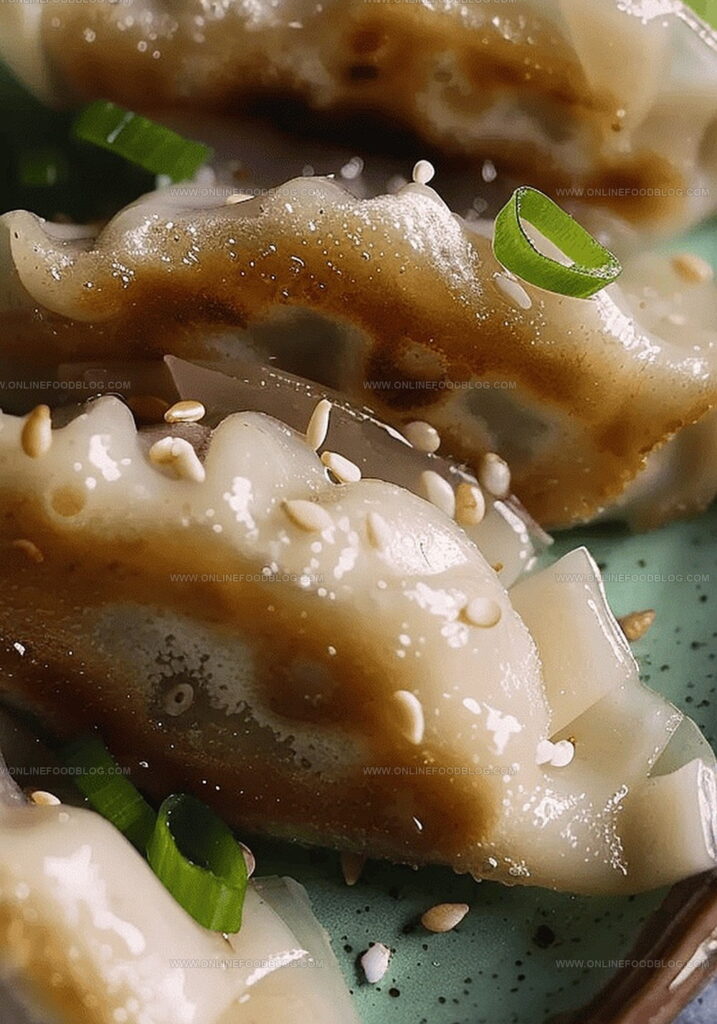 Crispy Garden Treasures: Homemade Vegetable Gyozas Recipe - Online Food ...