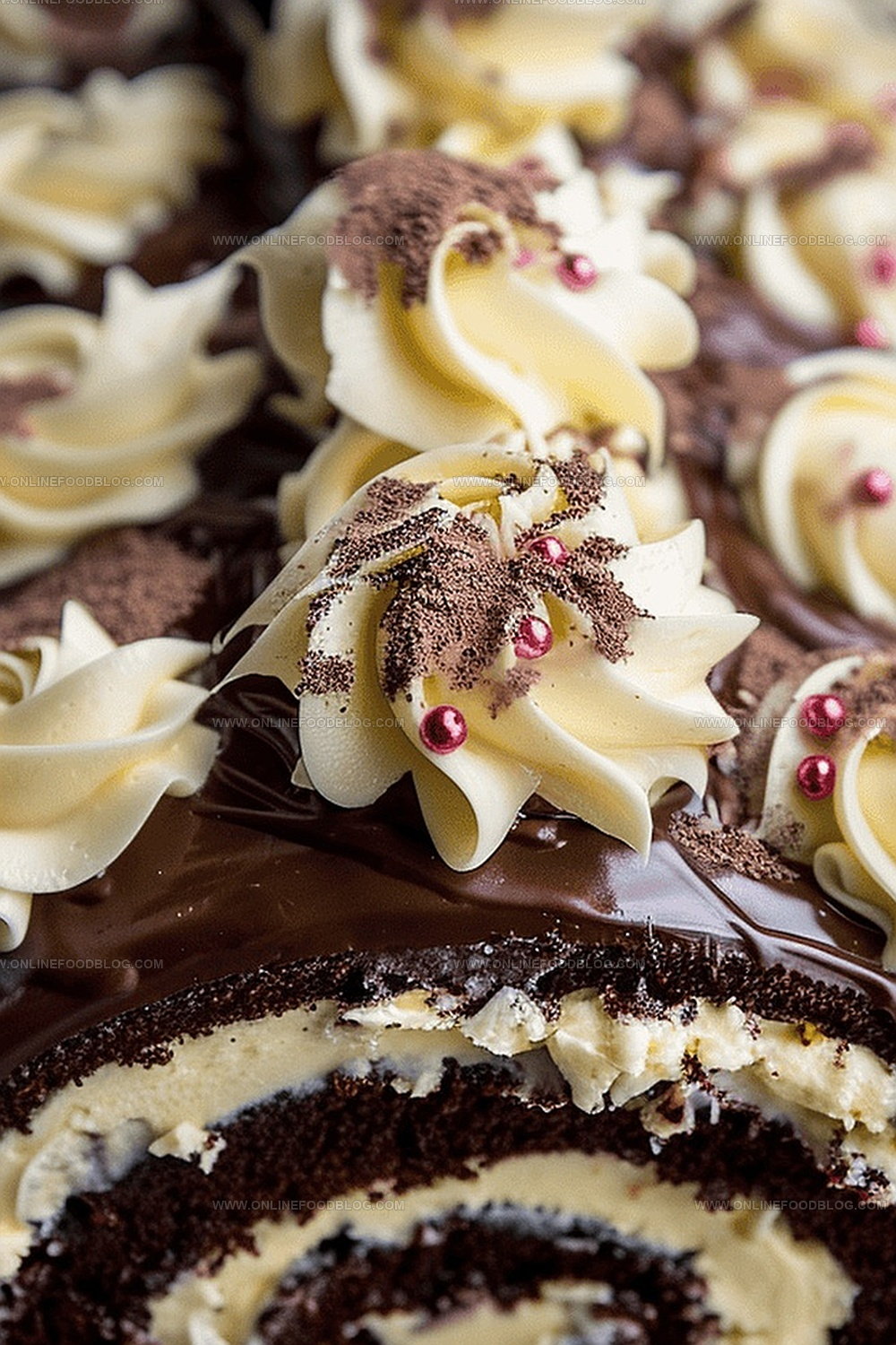 Dreamy Chocolate Custard Roll Recipe: A Sweet Delight - Online Food Blog