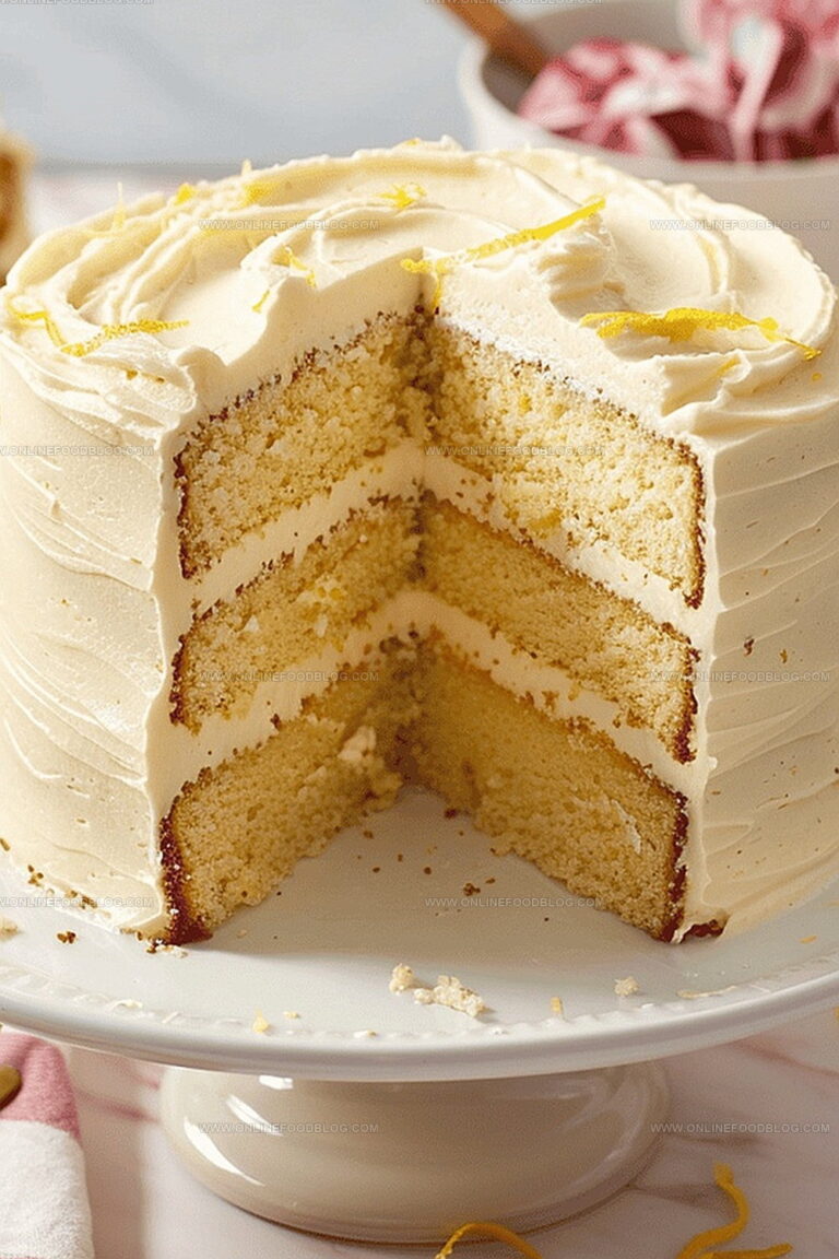 Create Sunny Magic: The Lemon Delight Cake Recipe You'll Love - Online ...