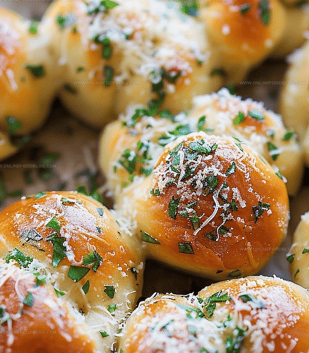 The Most Fluffy Homemade Garlic Knots Recipe Ever Created - Online Food ...