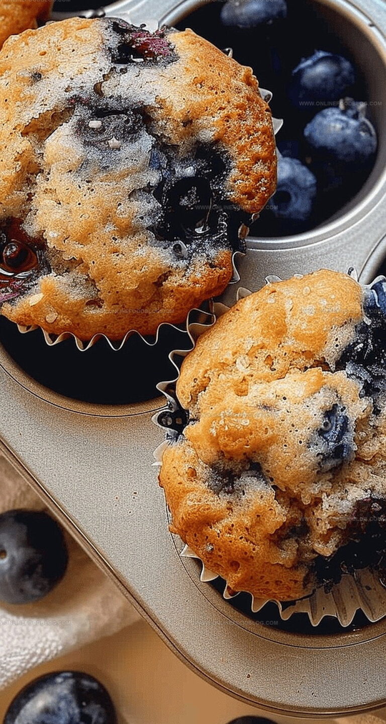 Fluffy Cottage Cheese Blueberry Muffins Recipe: Breakfast Joy - Online ...