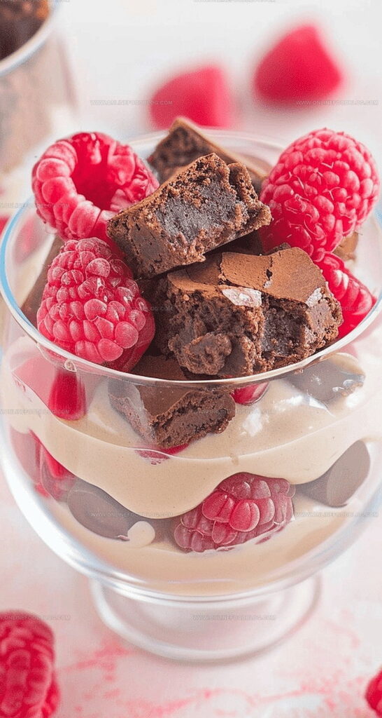 Dreamy Raspberry Brownie Parfaits Recipe: Sweet Bliss in Layers ...