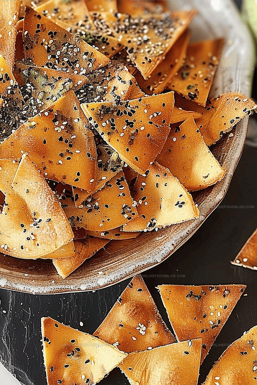 Crunchy Za'atar Pita Chips: A Simple Homemade Recipe - Online Food Blog