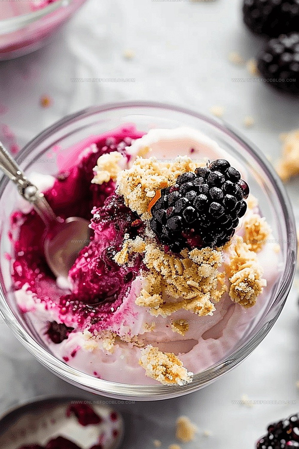 The Sweet & Tangy Blackberry Fool Recipe Everyone Adores - Online Food Blog