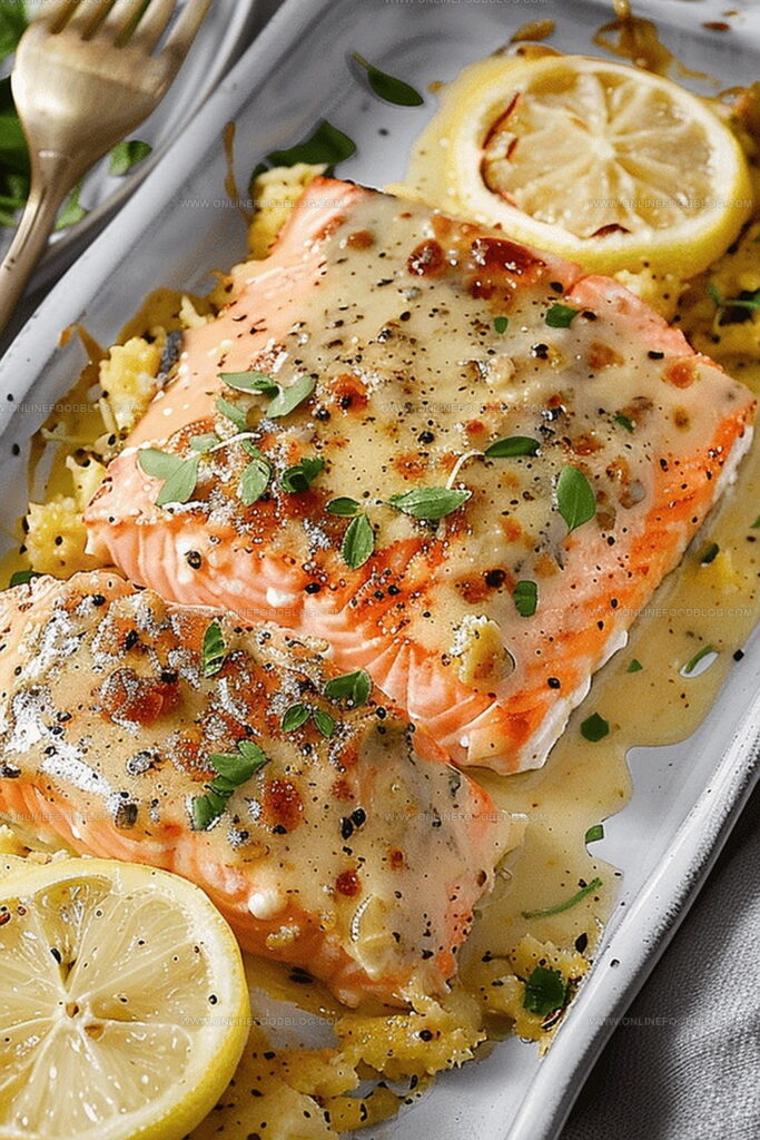 Zesty Dijon Herb Crusted Salmon Recipe for Seafood Lovers - Online Food ...