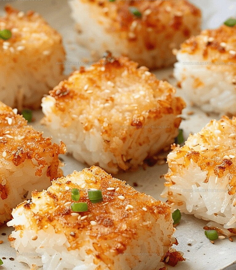 Quick & Tangy Crispy Sushi Rice Squares Recipe - A Family Favorite ...