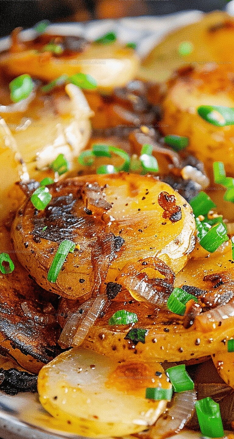 Crispy Golden Fried Potatoes Recipe: A Tasty Side Dish - Online Food Blog